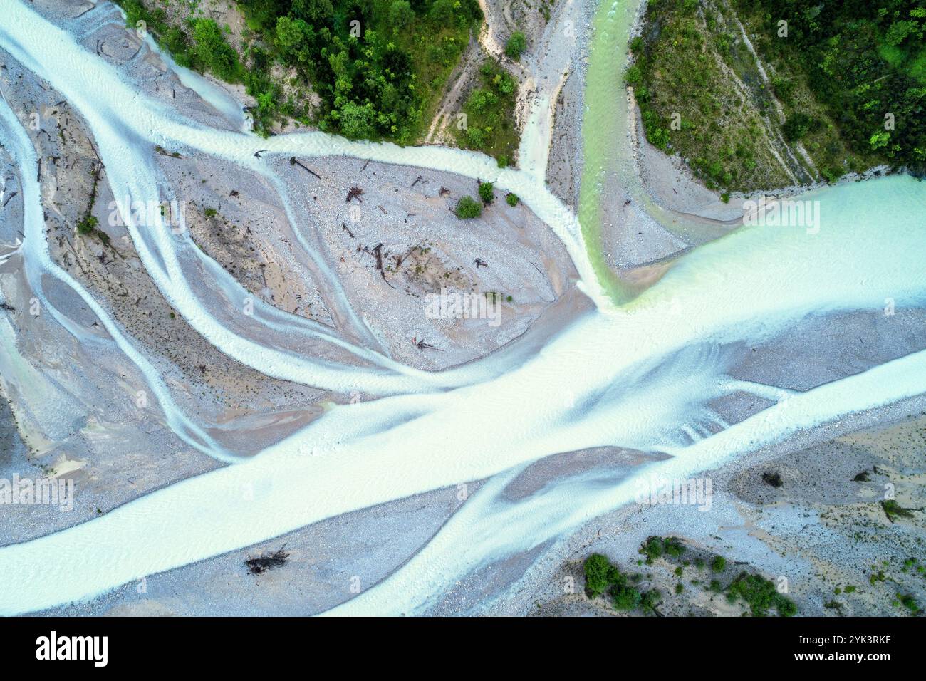 Aerial view from above river hi-res stock photography and images - Alamy