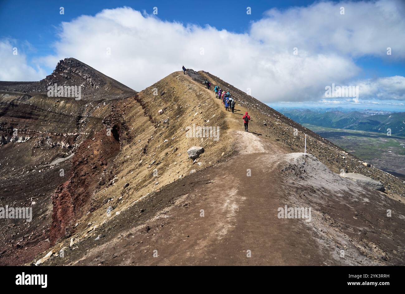 Gorely volcano. Experience the Stunning and Majestic View of a Volcanic ...