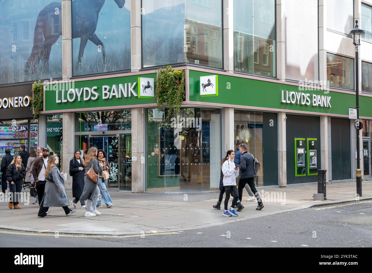 London, UK - March 23, 2024 : Lloyds bank branch in London. Lloyds Bank ...