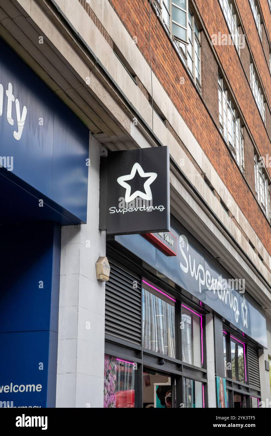 Superdrug logo hi-res stock photography and images - Alamy