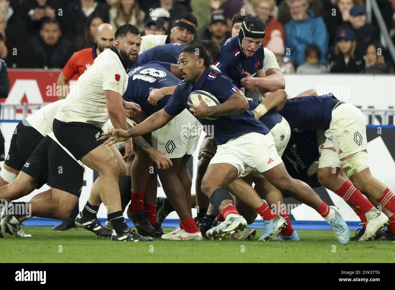 Peato Mauvaka of France during the Autumn Nations Series 2024 rugby ...