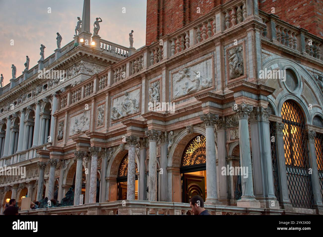 Venice,Italy;October,17,2024:The stunning entrance of the Campanile di ...