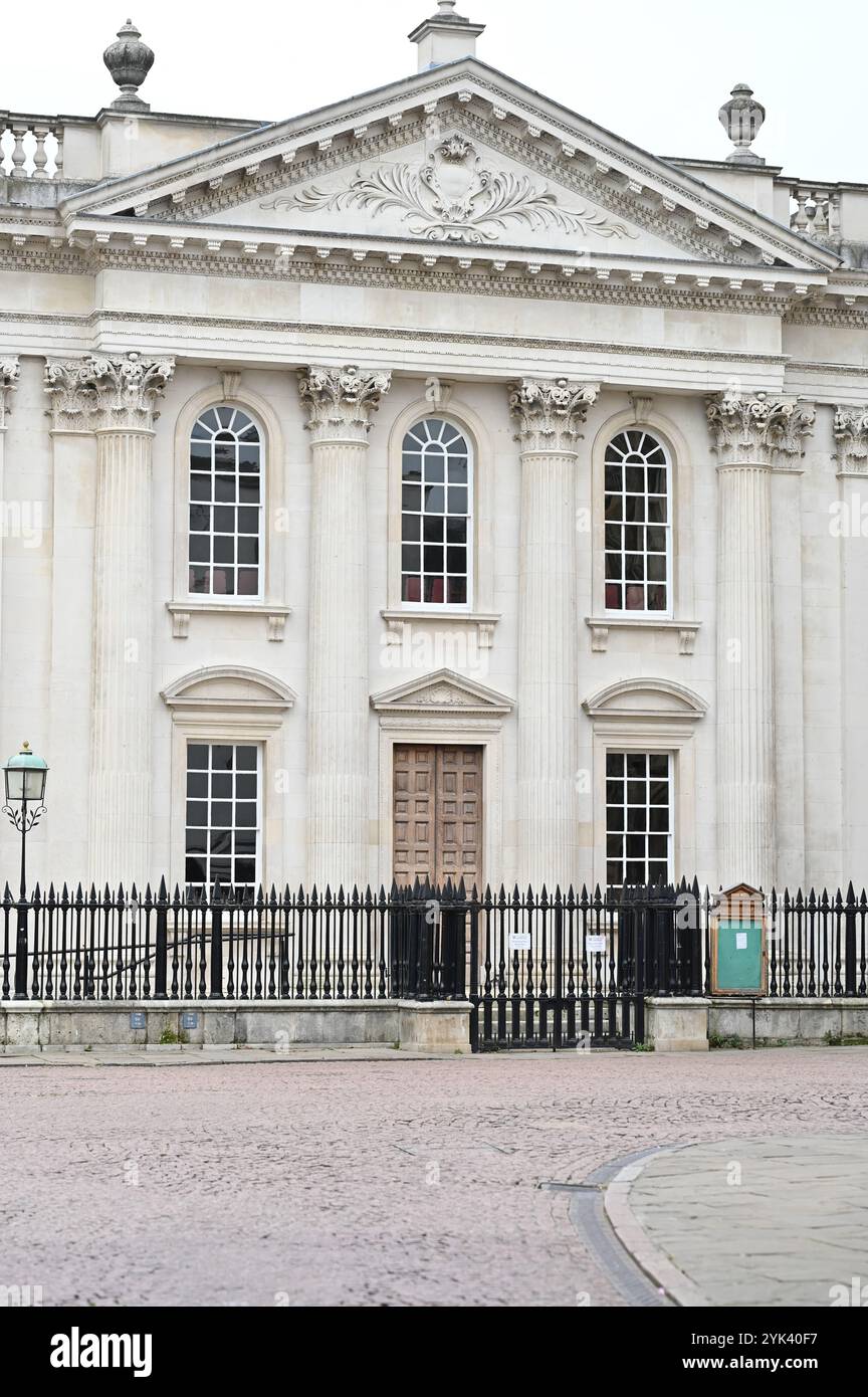 Cambridge, UK, 16 11 2024, The Senate house exterior view with no ...