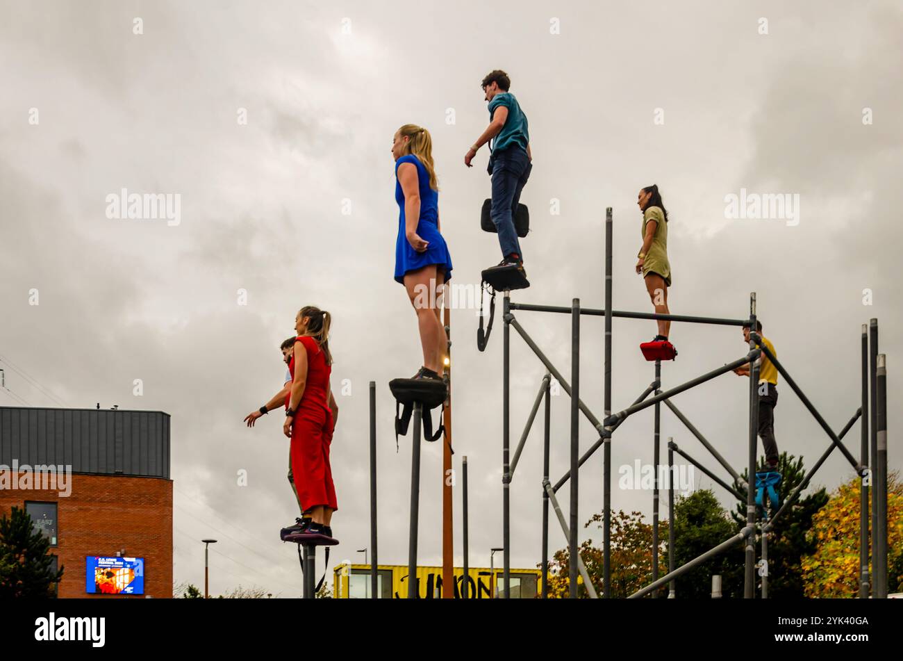 Belfast County Down Northern Ireland October 26 2024 - Acrobatic ...