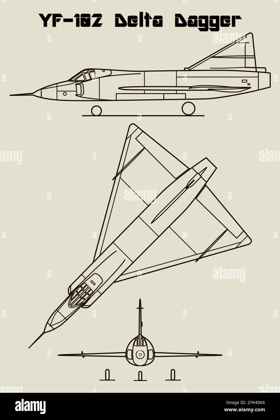 Delta dagger Stock Vector Images - Alamy