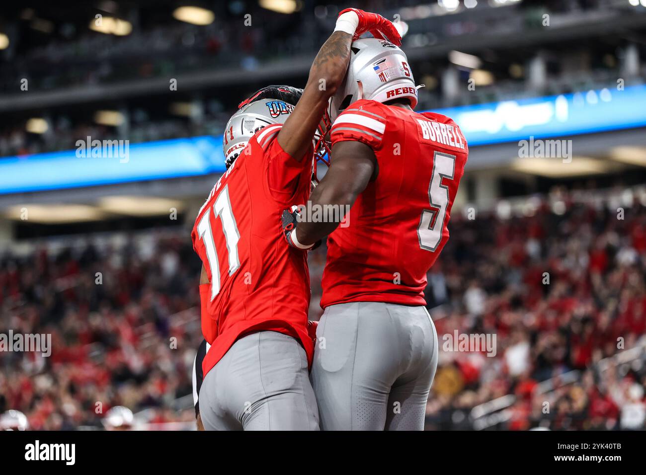 Las Vegas, NV, USA. 16th Nov, 2024. UNLV Rebels running back Greg ...