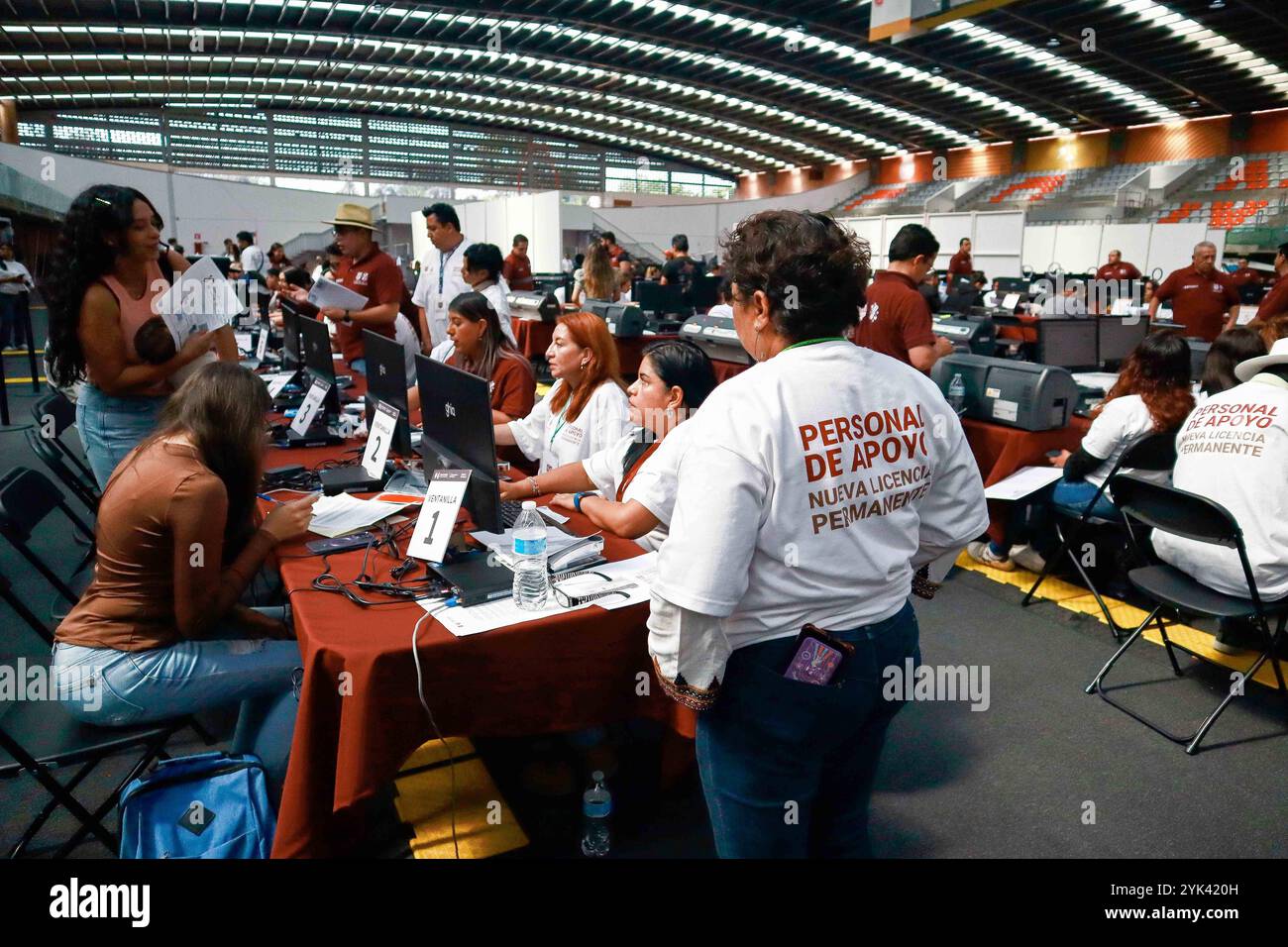 Licence Issuance Permanent Driver People attend to apply for permanent ...