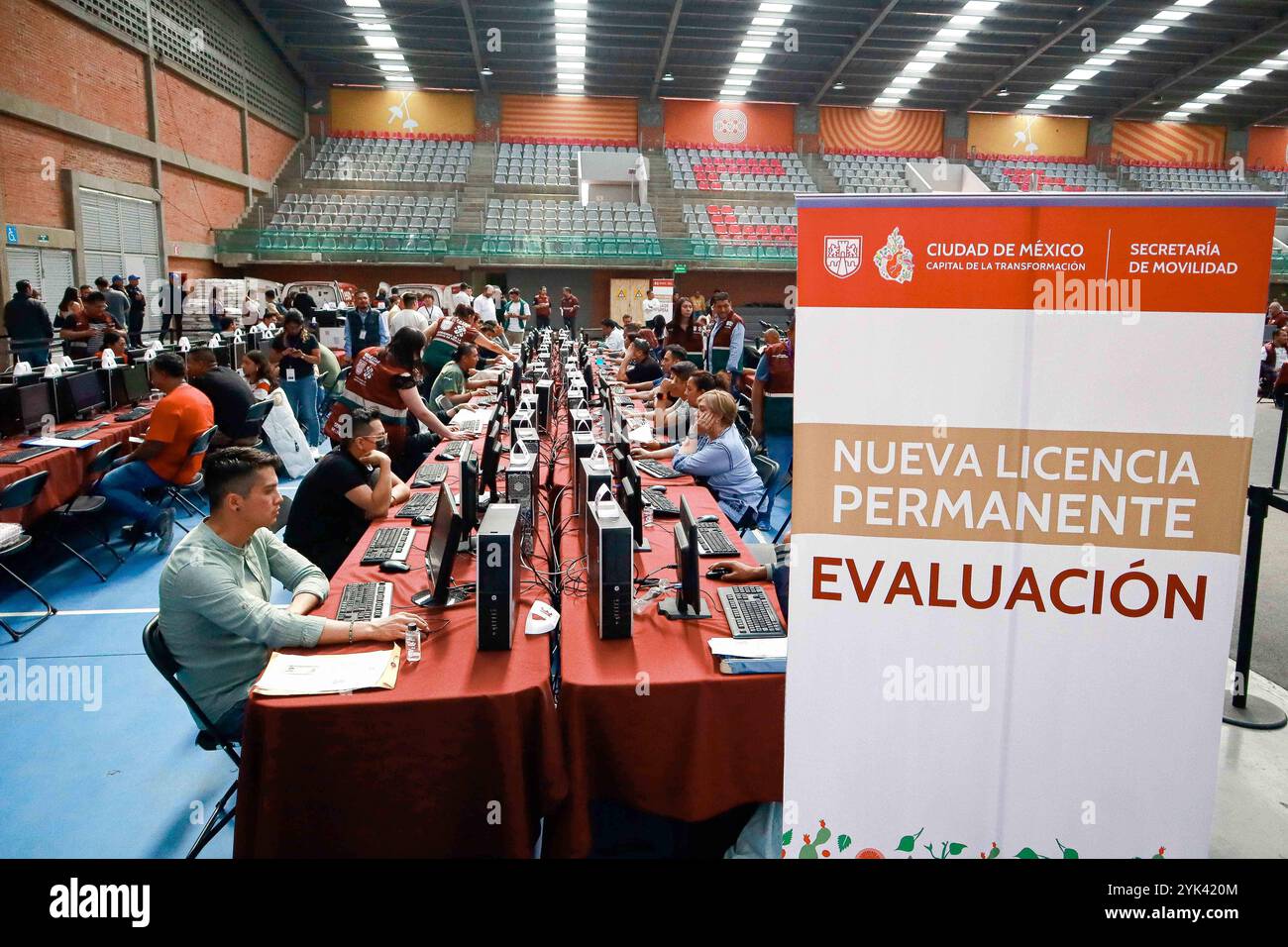 Licence Issuance Permanent Driver People attend to apply for permanent ...