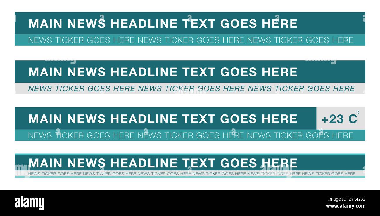 Broadcast news team Cut Out Stock Images & Pictures - Alamy