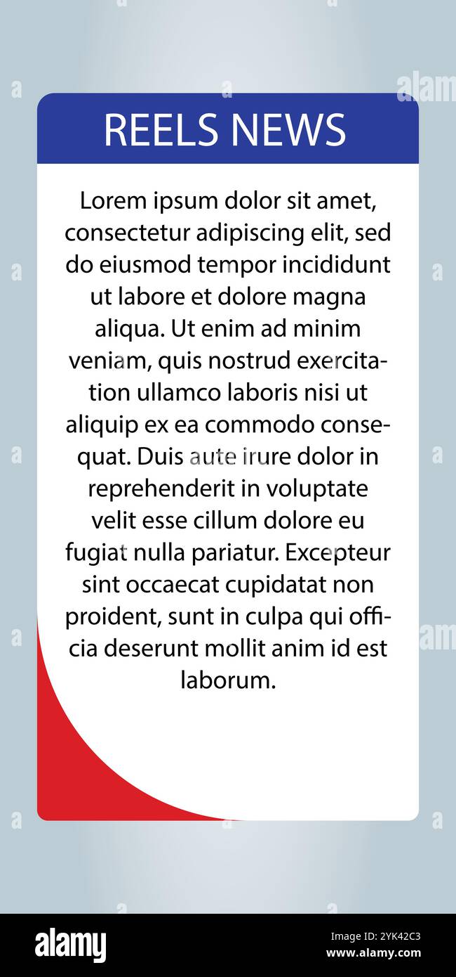 Info box Stock Vector Images - Alamy