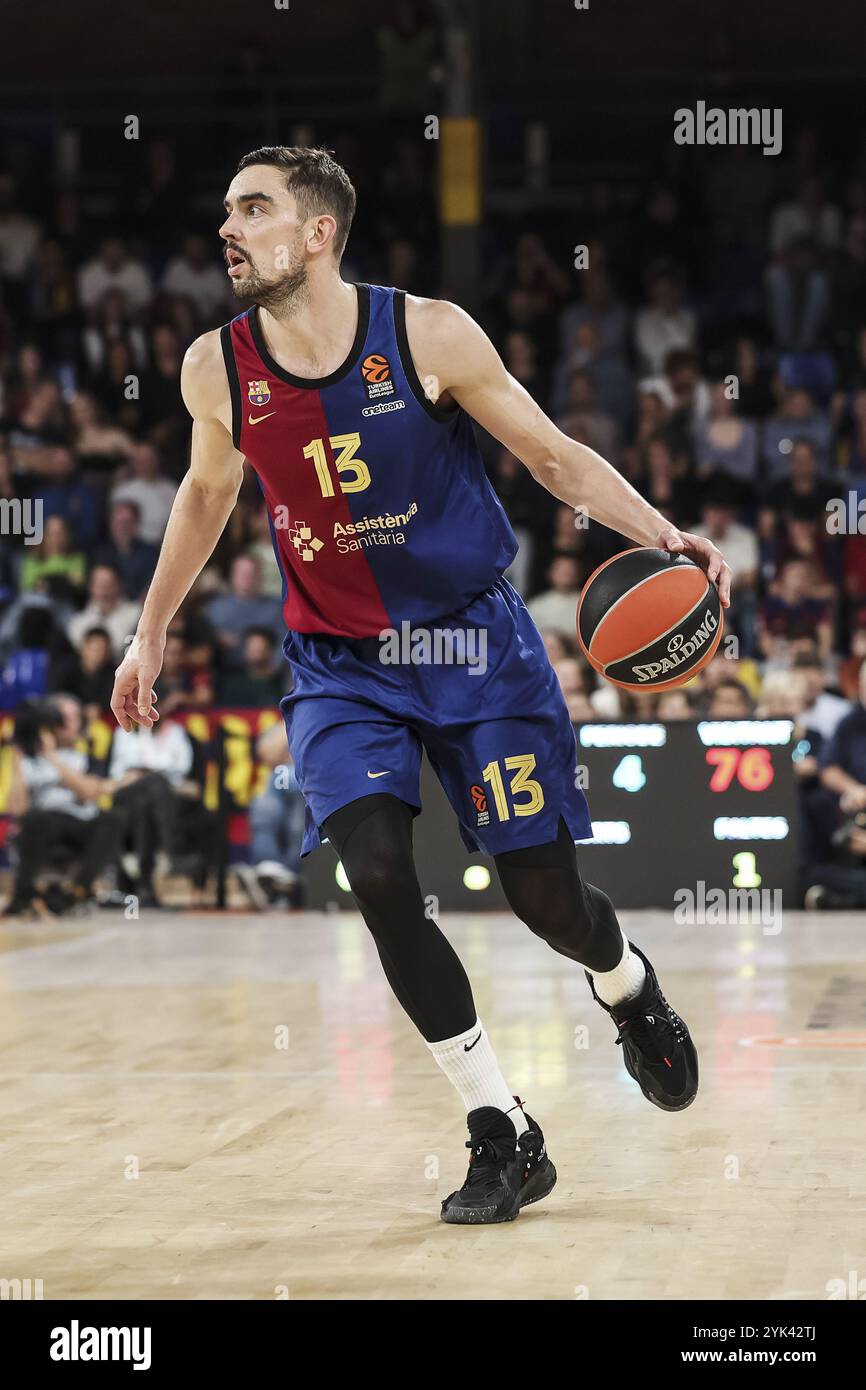 Tomas Satoransky of FC Barcelona during the Turkish Airlines Euroleague ...