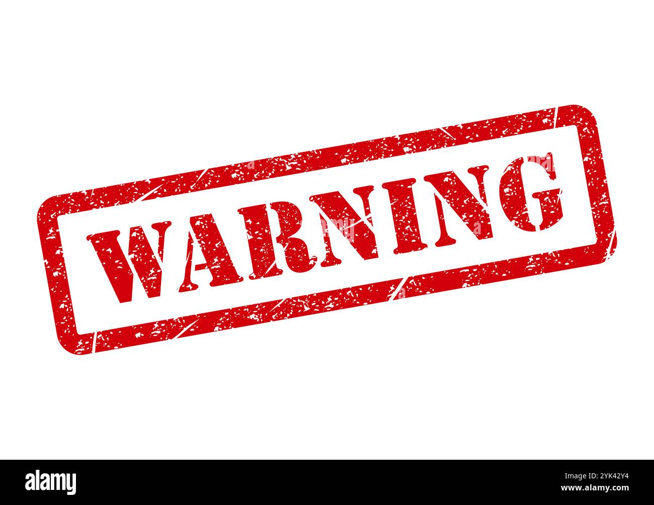 Warning stamp symbol, label sticker sign button, text banner vector ...