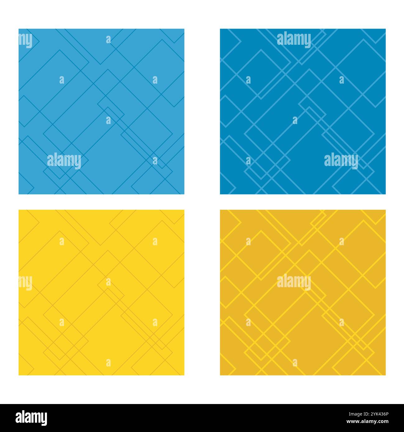 Set of Square geometric shape pattern. Abstract thin decor cover background, vector illustration ...