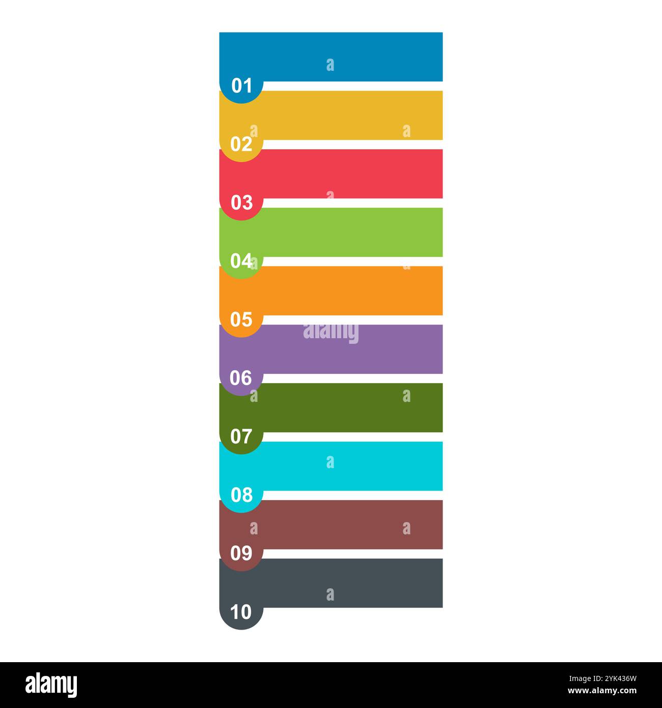 10 step flow chart hi-res stock photography and images - Alamy