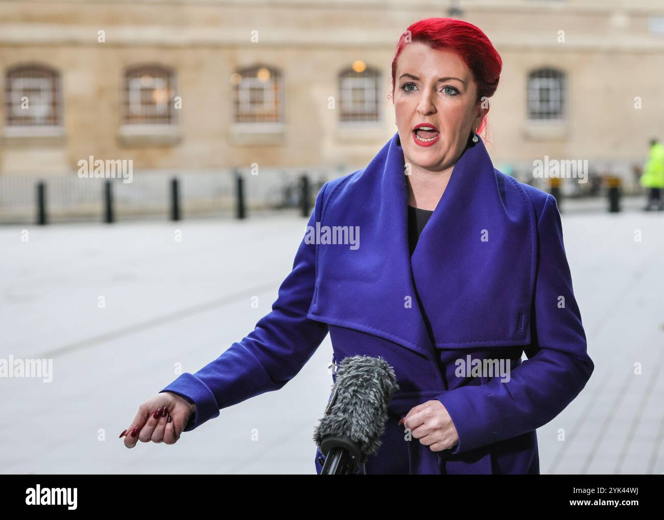 London, UK. 17th Nov, 2024. Louise Haigh, Transport Secretary, MP ...
