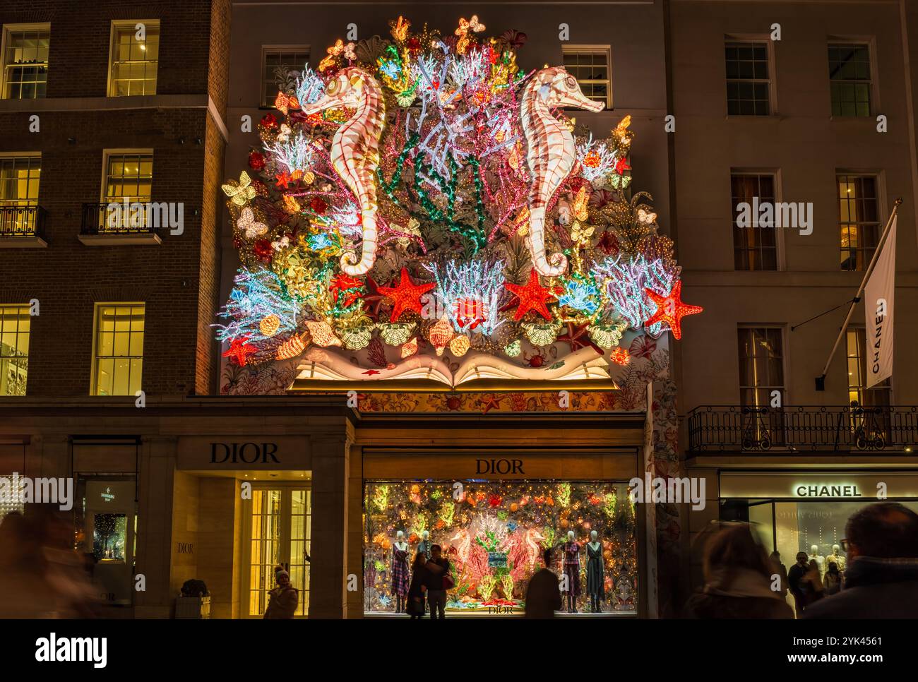 LONDON, UK - NOVEMBER 15, 2024: Dior shop in New Bond Street is ...