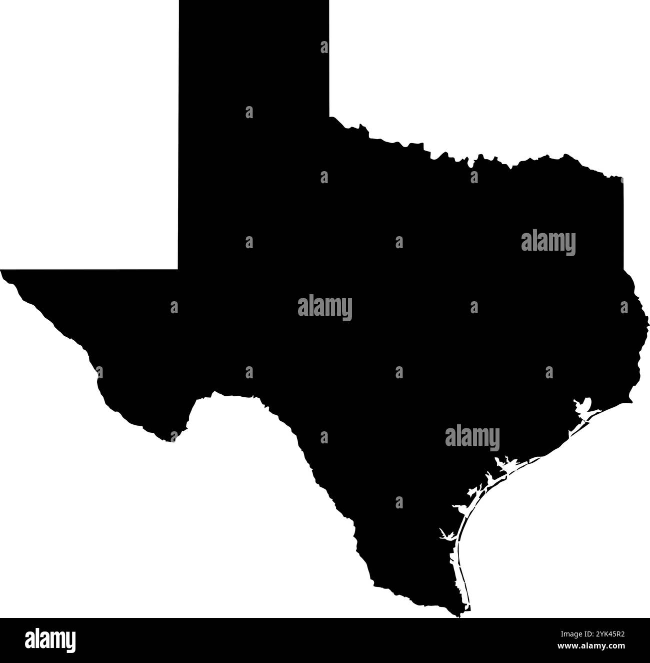 Political map of texas hi-res stock photography and images - Alamy