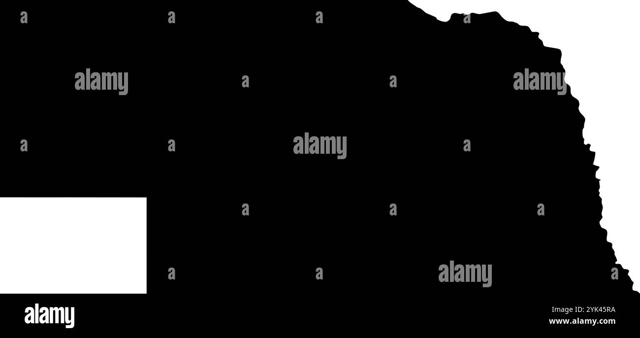 Map nebraska cut hi-res stock photography and images - Alamy