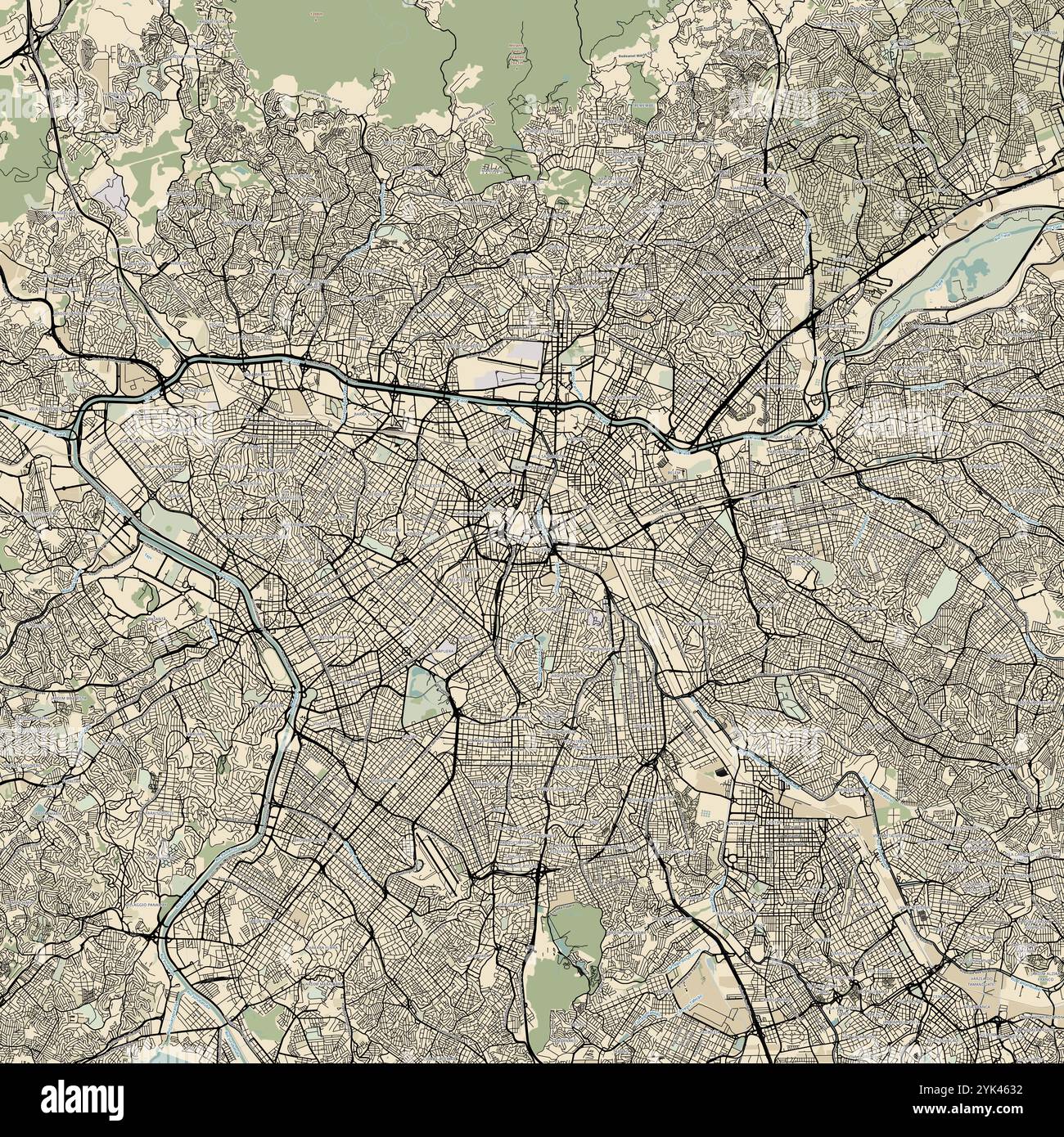 Labeled location Stock Vector Images - Alamy