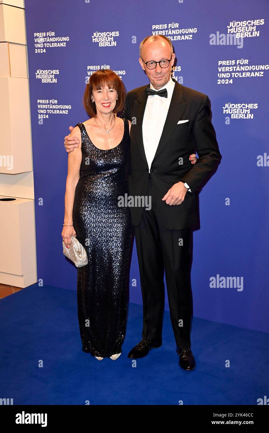 Friedrich Merz mit Ehefrau Charlotte Merz bei der 23. Verleihung des ...