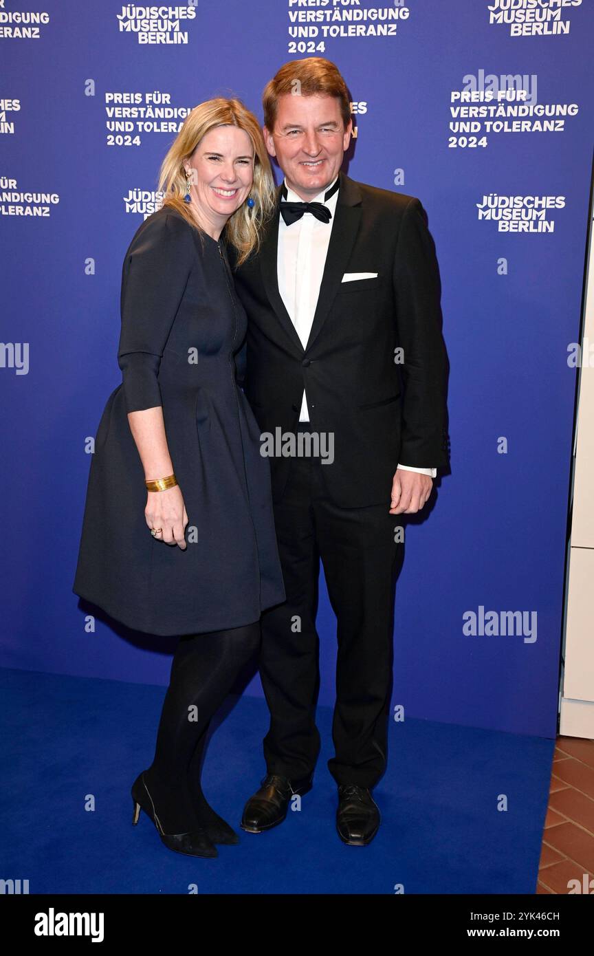 Britta Buchholz und Jörg Rocholl bei der 23. Verleihung des Preises für ...