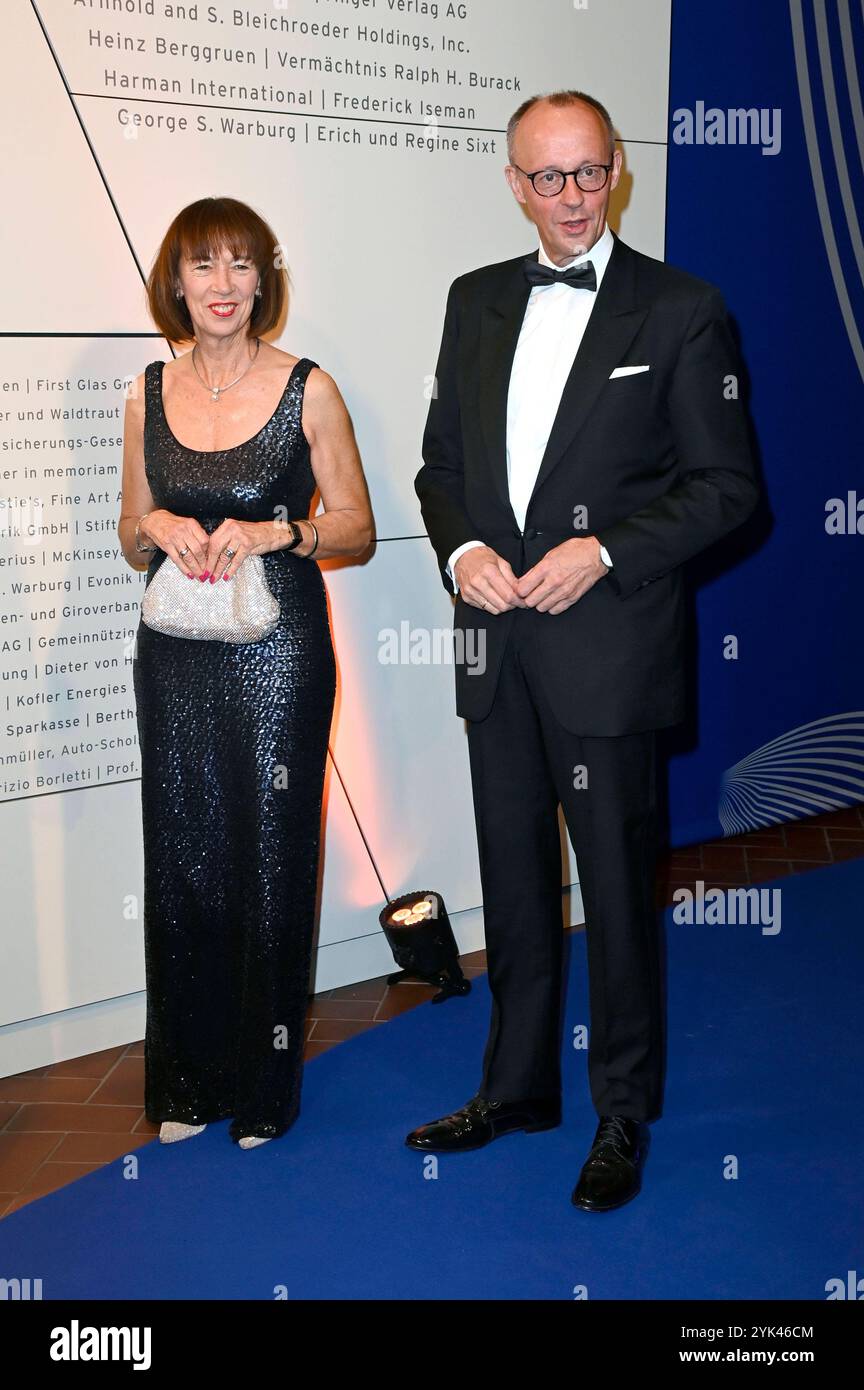 Friedrich Merz mit Ehefrau Charlotte Merz bei der 23. Verleihung des ...