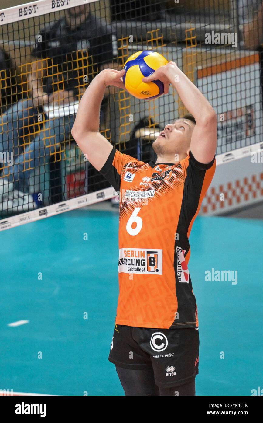 Berlin, Deutschland 16. November 2024: 1. VBL - 2024/2025 - Berlin ...