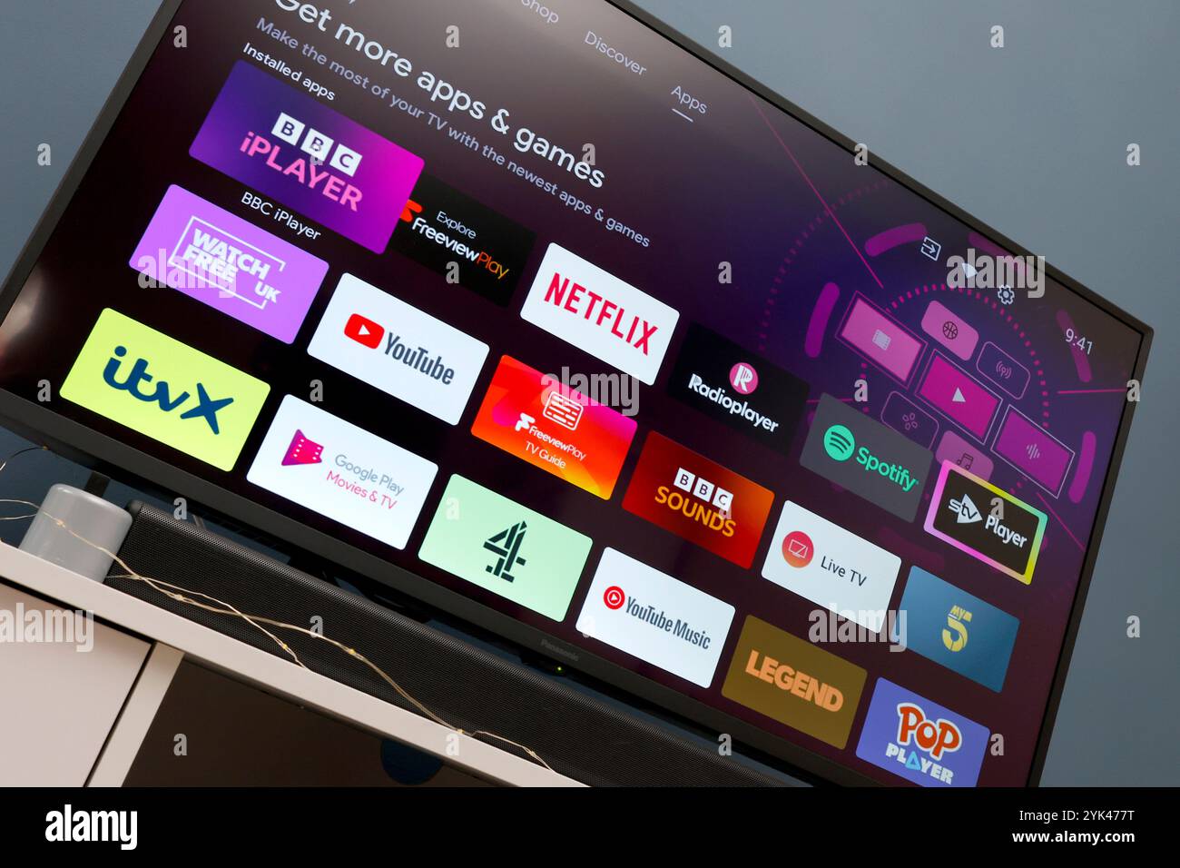 Freeview homescreen hi-res stock photography and images - Alamy