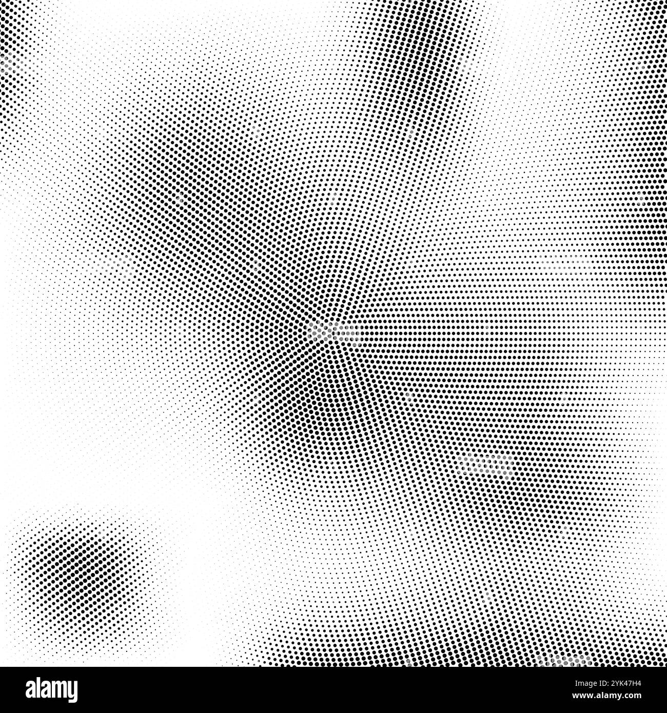 Vector Halftone Pattern. Set of Dots. Dotted Texture on White ...