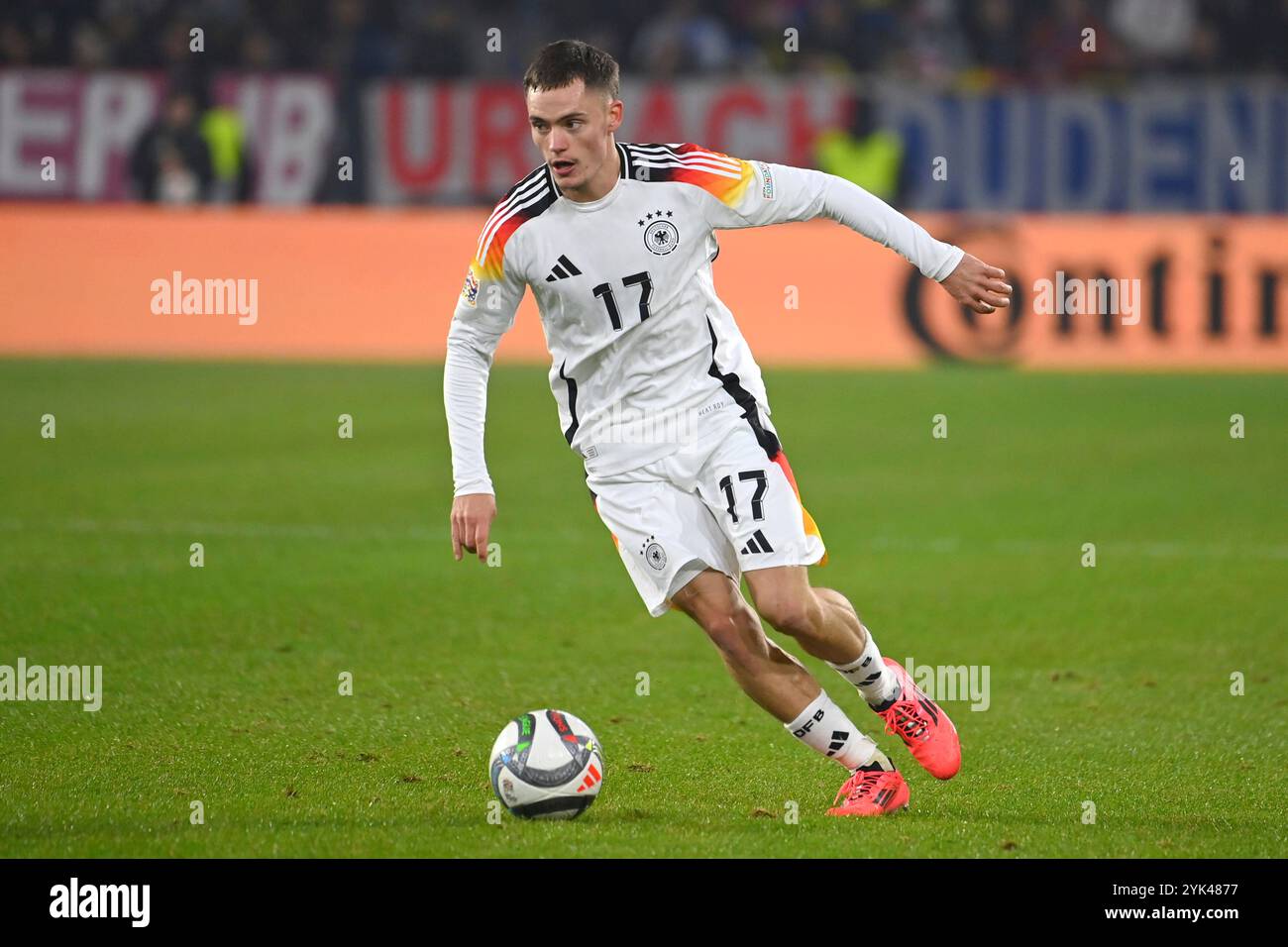 Freiburg, Deutschland. 16th Nov, 2024. Florian Wirtz (GER), action ...