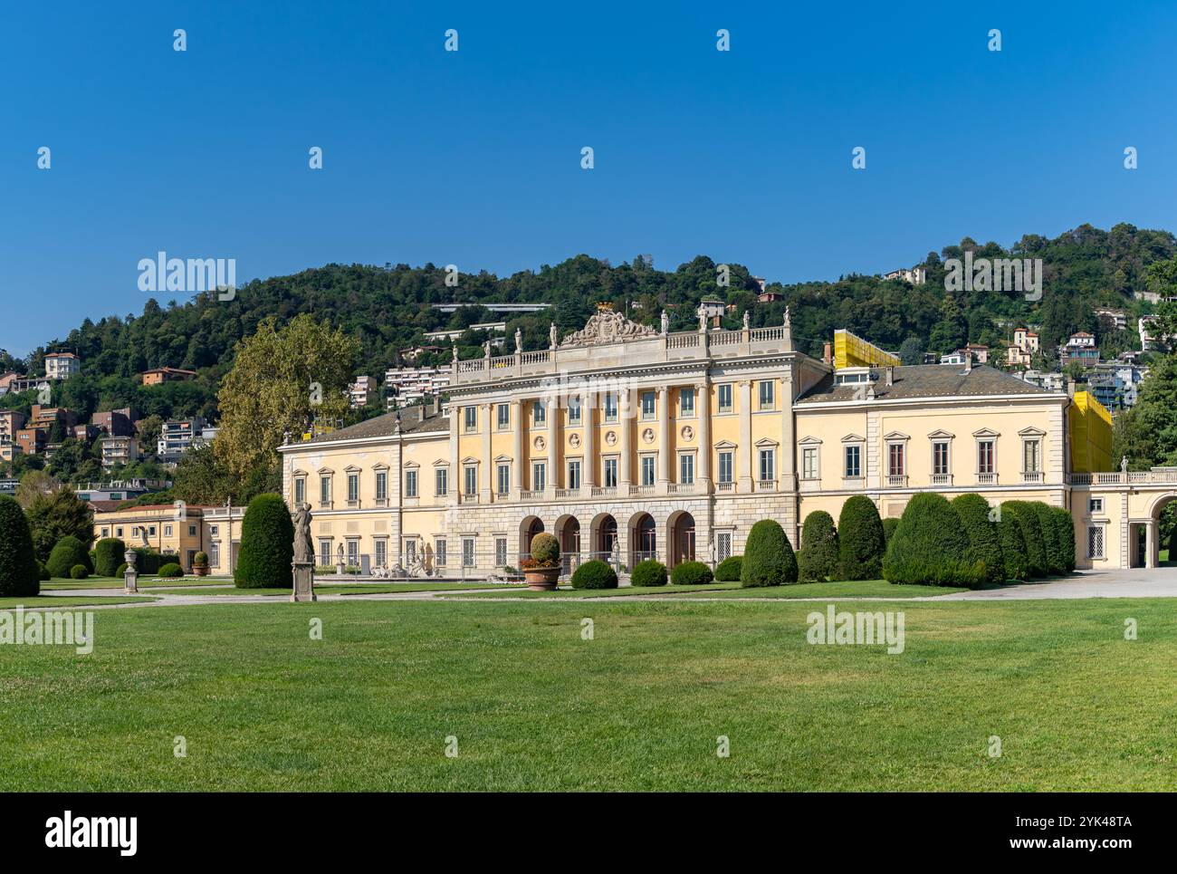 A picture of Villa Olmo, in Como Stock Photo - Alamy