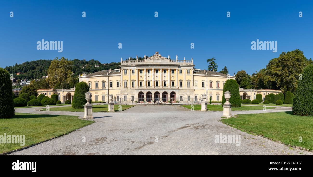 A picture of Villa Olmo, in Como Stock Photo - Alamy