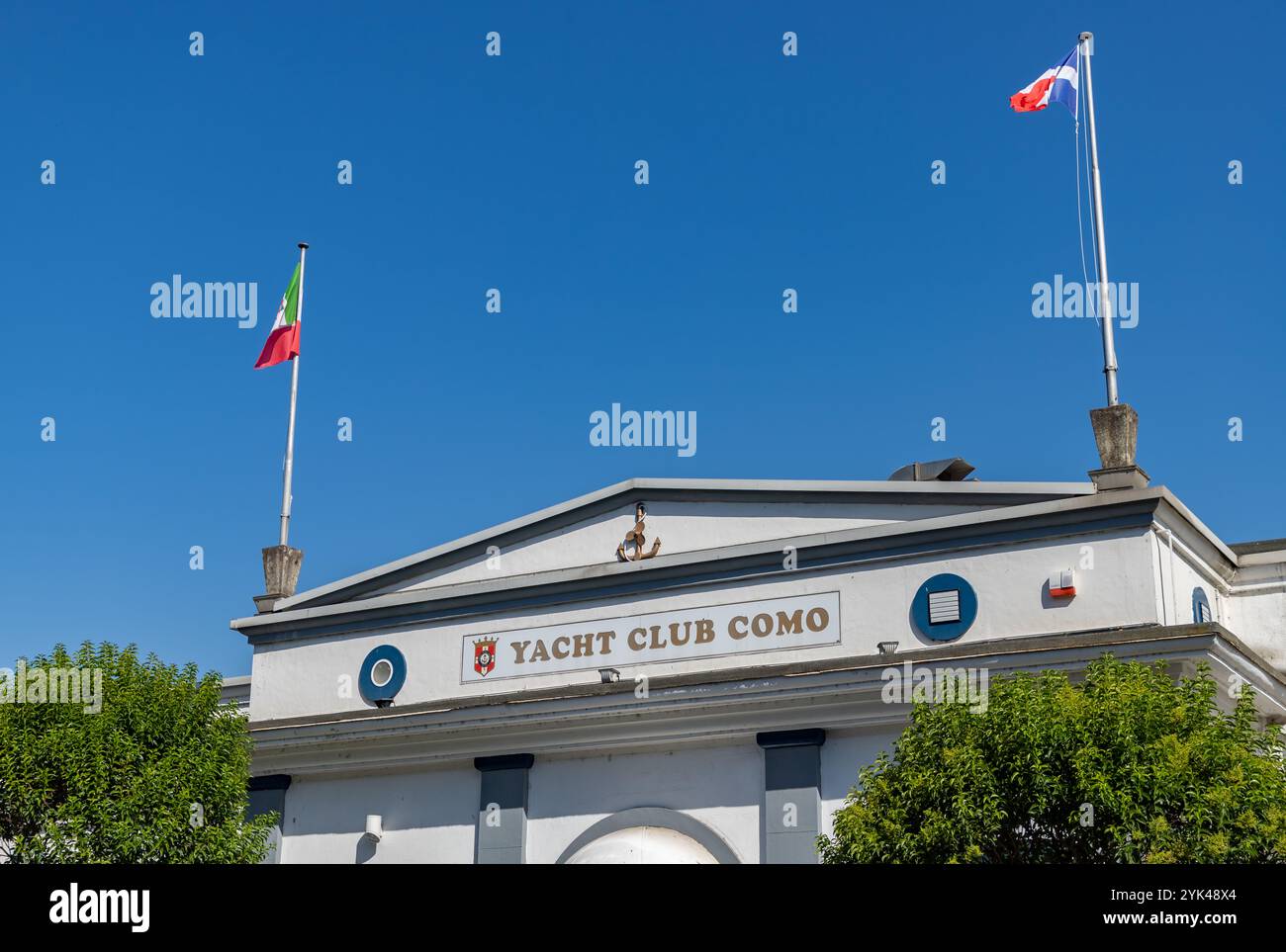 A picture of the Yacht Club Como Stock Photo - Alamy