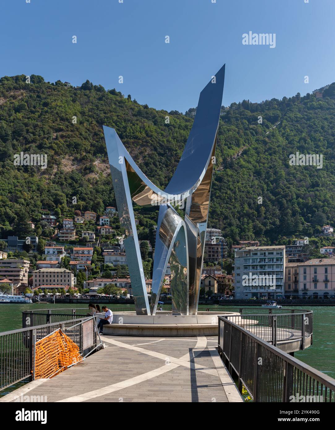 A picture of the Life Electric sculpture, created by Daniel Libeskind ...