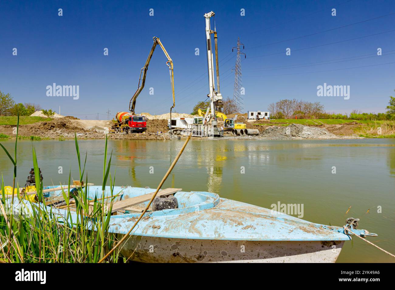 Industrial tower drilling machine, pile driving big equipment to drill ...