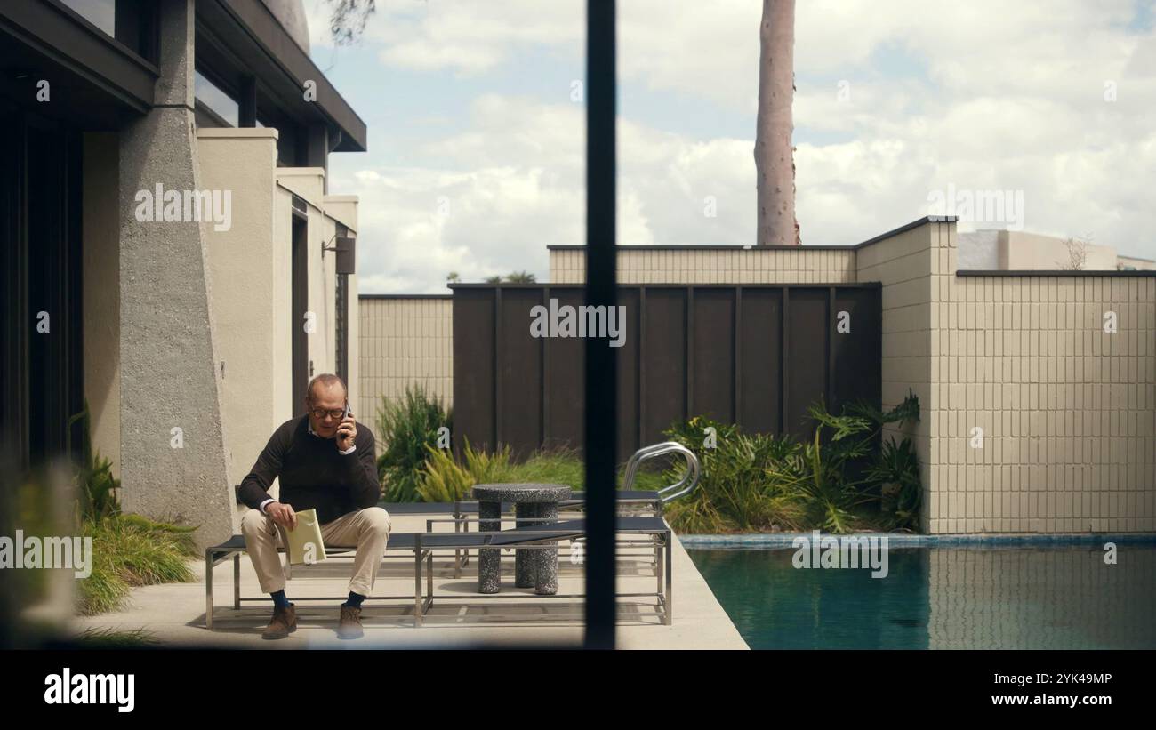 MICHAEL KEATON in GOODRICH (2024), directed by HALLIE MEYERS-SHYER ...