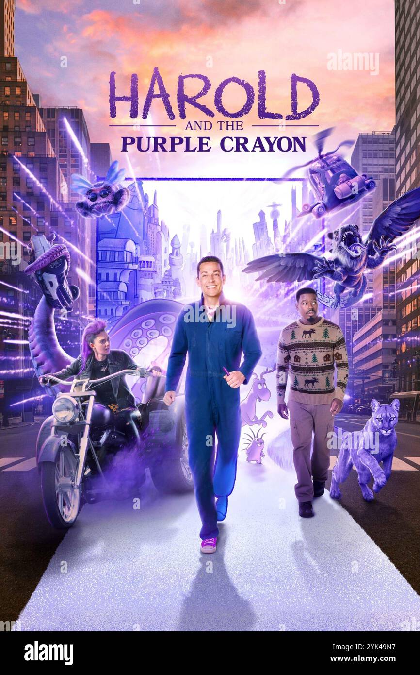 HAROLD AND THE PURPLE CRAYON (2024), directed by CARLOS SALDANHA ...