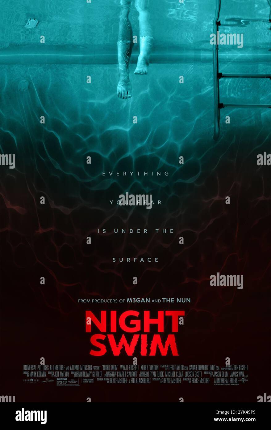 NIGHT SWIM (2024), directed by BRYCE MCGUIRE. Credit: Universal ...