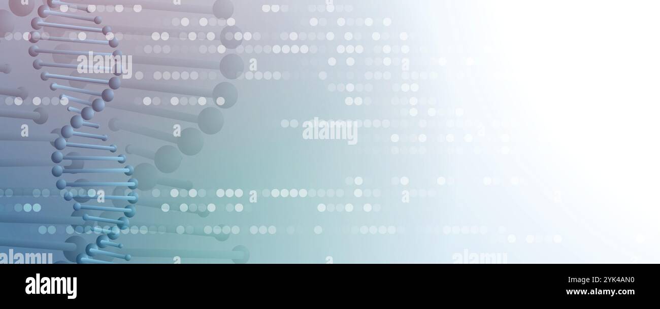 Abstract DNA technology. Science medical concept. Futuristic background ...
