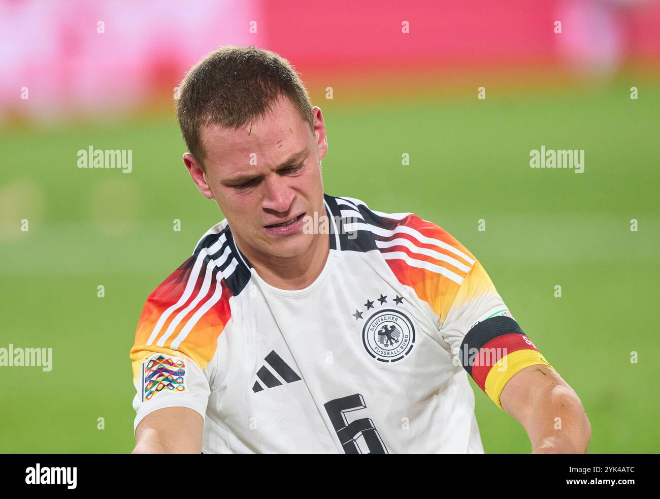 Joshua Kimmich, DFB 6 injury in the UEFA Nations League 2024 match ...