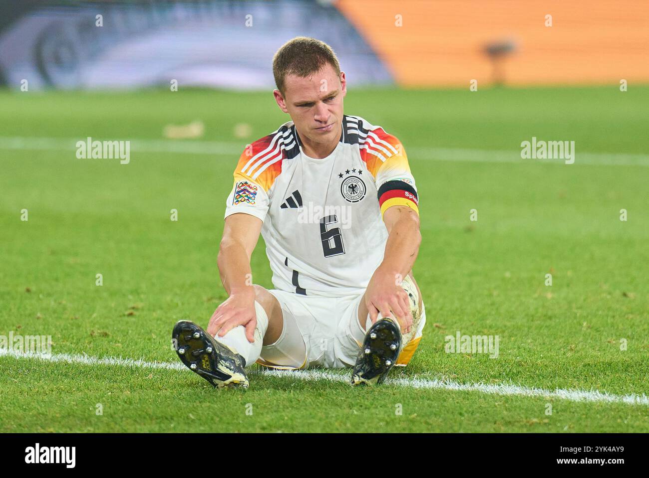 Freiburg, Germany. 16th Nov, 2024. Joshua Kimmich, DFB 6 injury in the ...