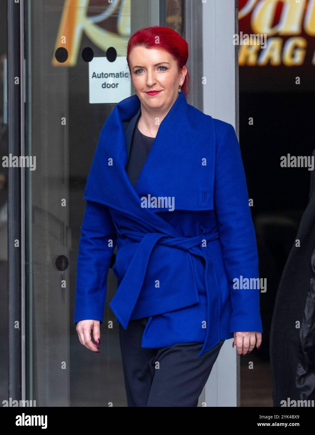 London, UK. 17th Nov, 2024. Transport Secretary, Louise Haigh, at the ...