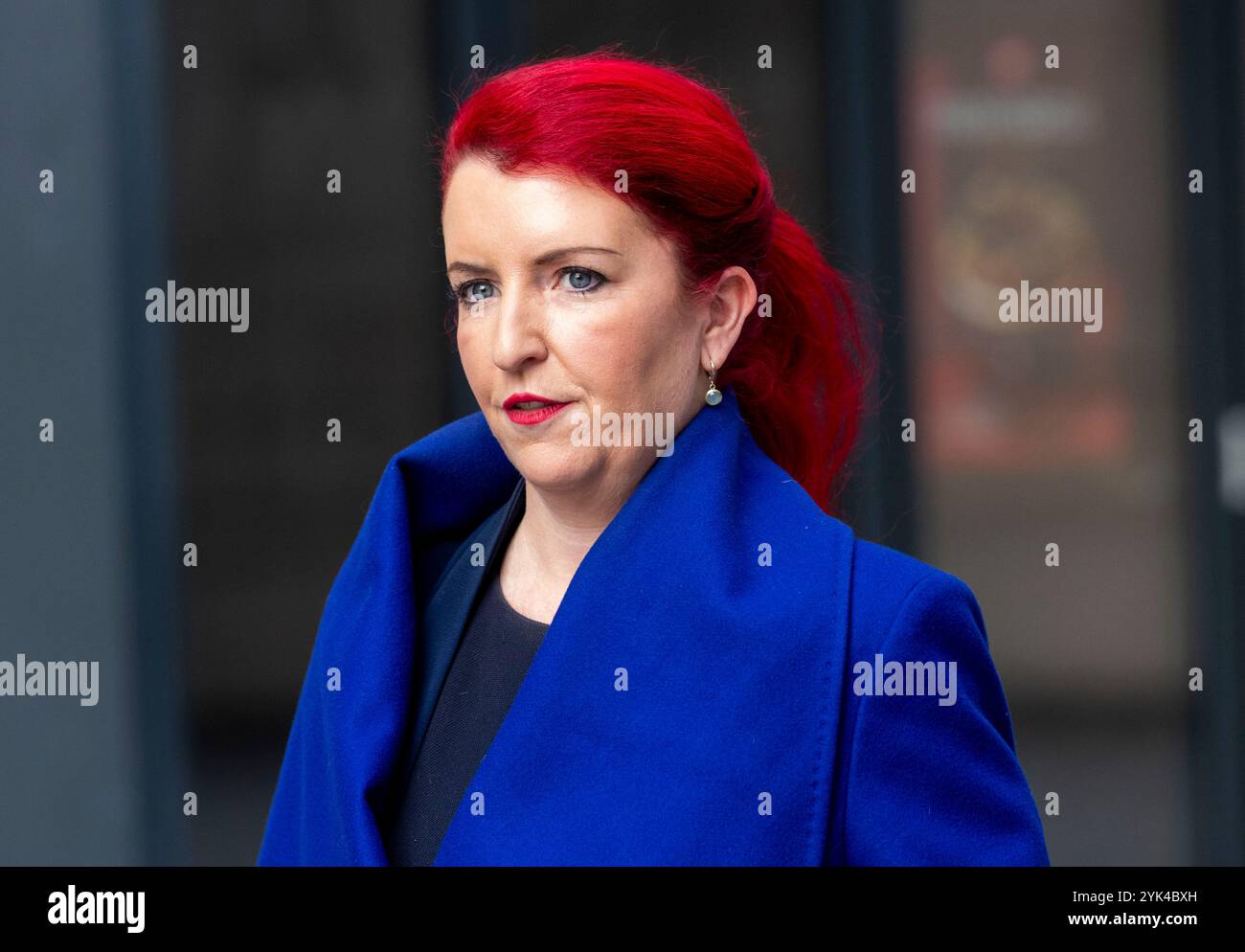 London, UK. 17th Nov, 2024. Transport Secretary, Louise Haigh, at the ...