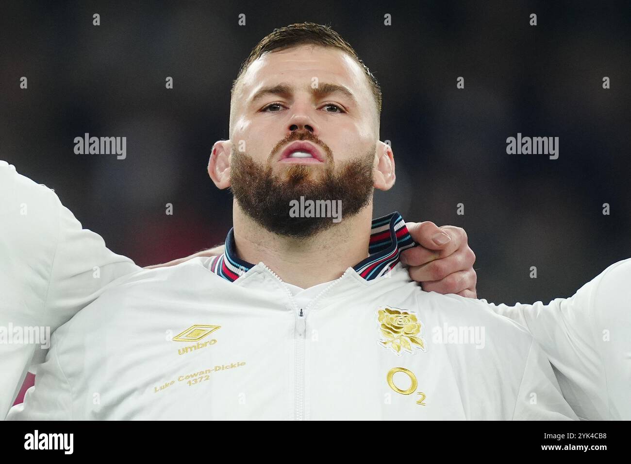 England's Luke Cowan-Dickie during the Autumn international match at ...