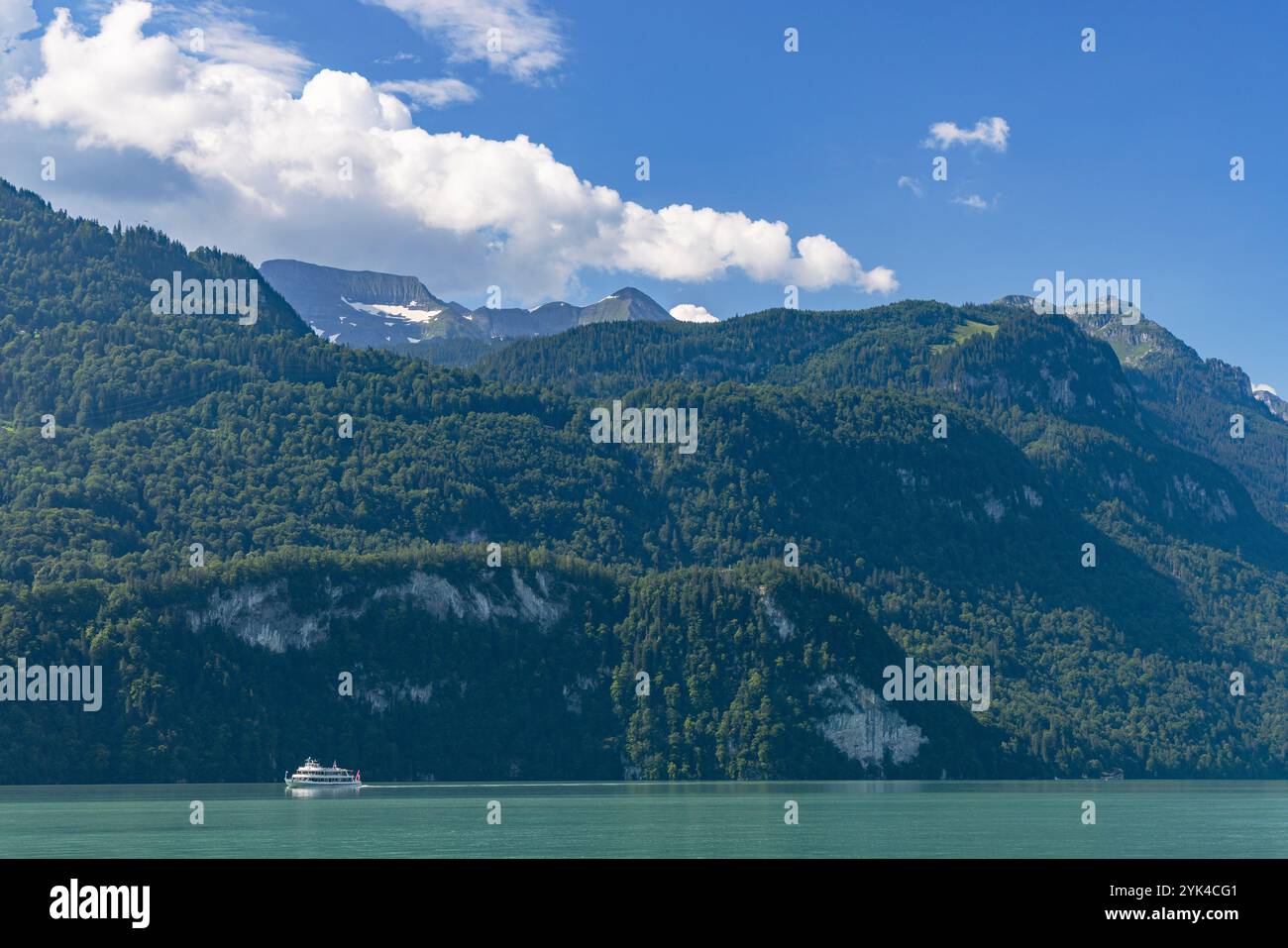 Ferry on Lake Brienz, Brienz, Switzerland Stock Photo - Alamy