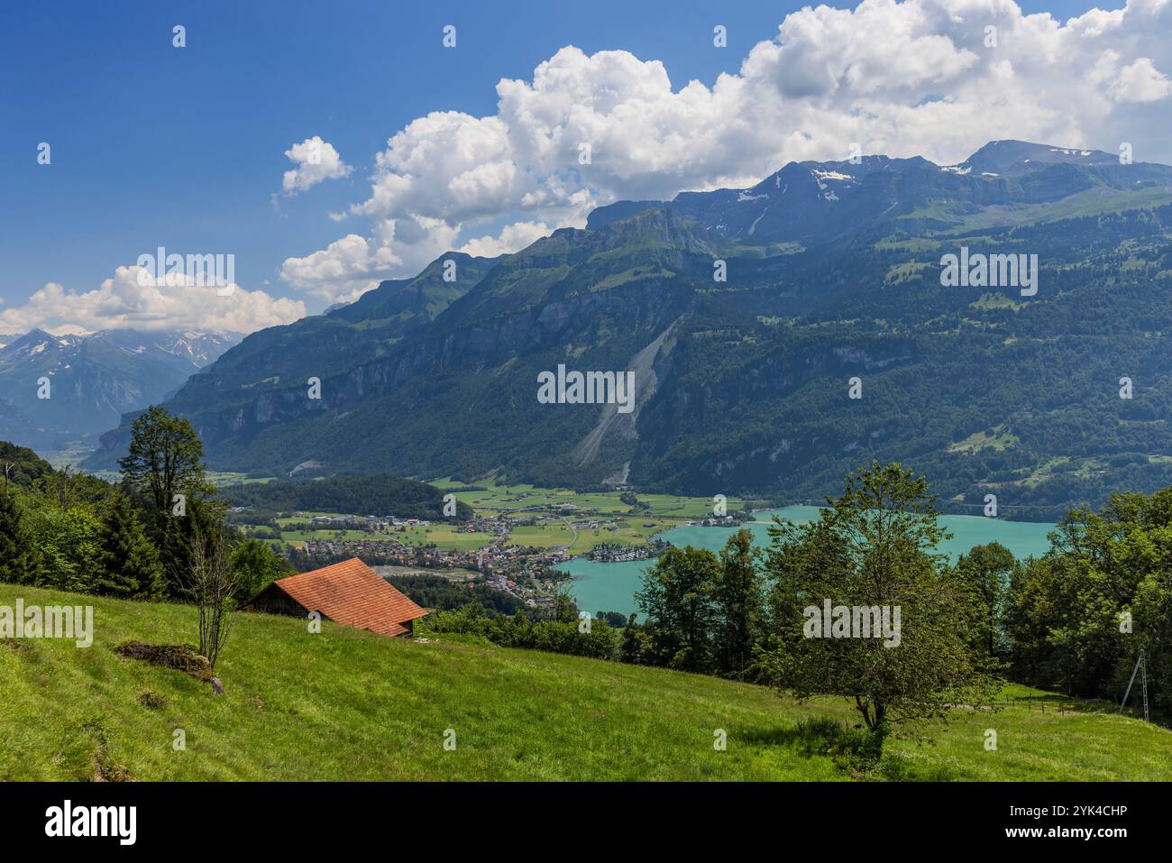 Lake Brienz, Brienz, Switzerland Stock Photo - Alamy