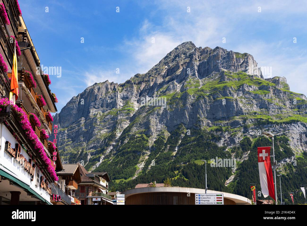 Mettenberg mountain, Grindelwald, Jungfrau Region, Berner Oberland ...