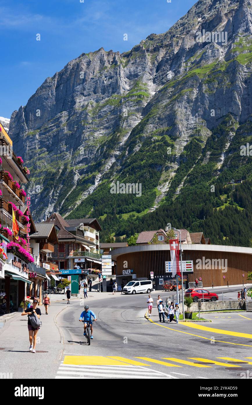 Mettenberg mountain, Grindelwald, Jungfrau Region, Berner Oberland ...
