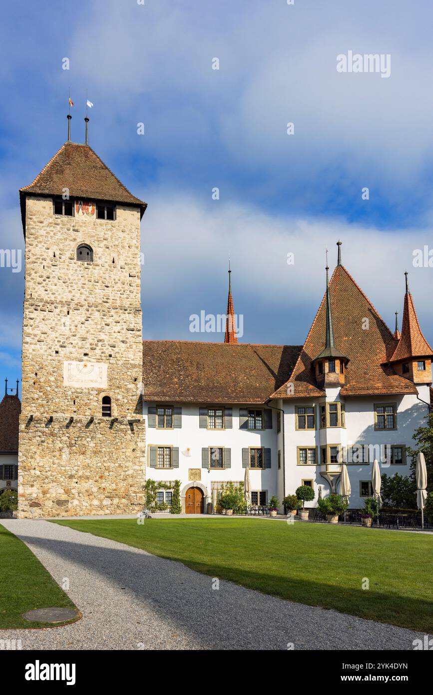 Spiez castle canton bern hi-res stock photography and images - Alamy