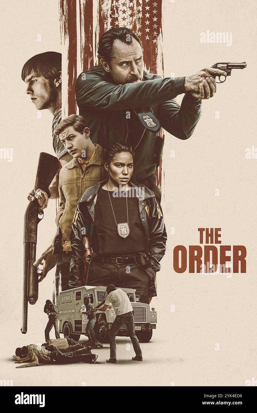 THE ORDER (2024), directed by JUSTIN KURZEL. Credit: AGC Studios ...